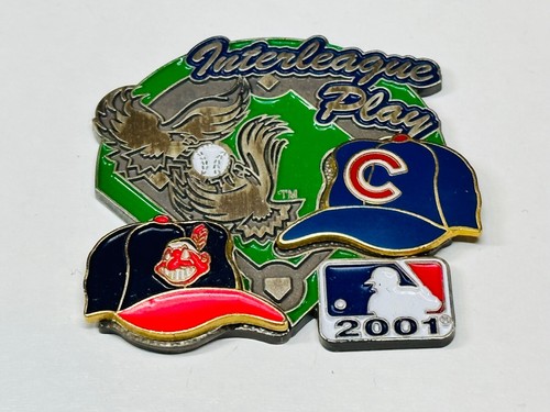 Cleveland Indians v Chicago Cubs Pin Interleague Series Play Game Never ...