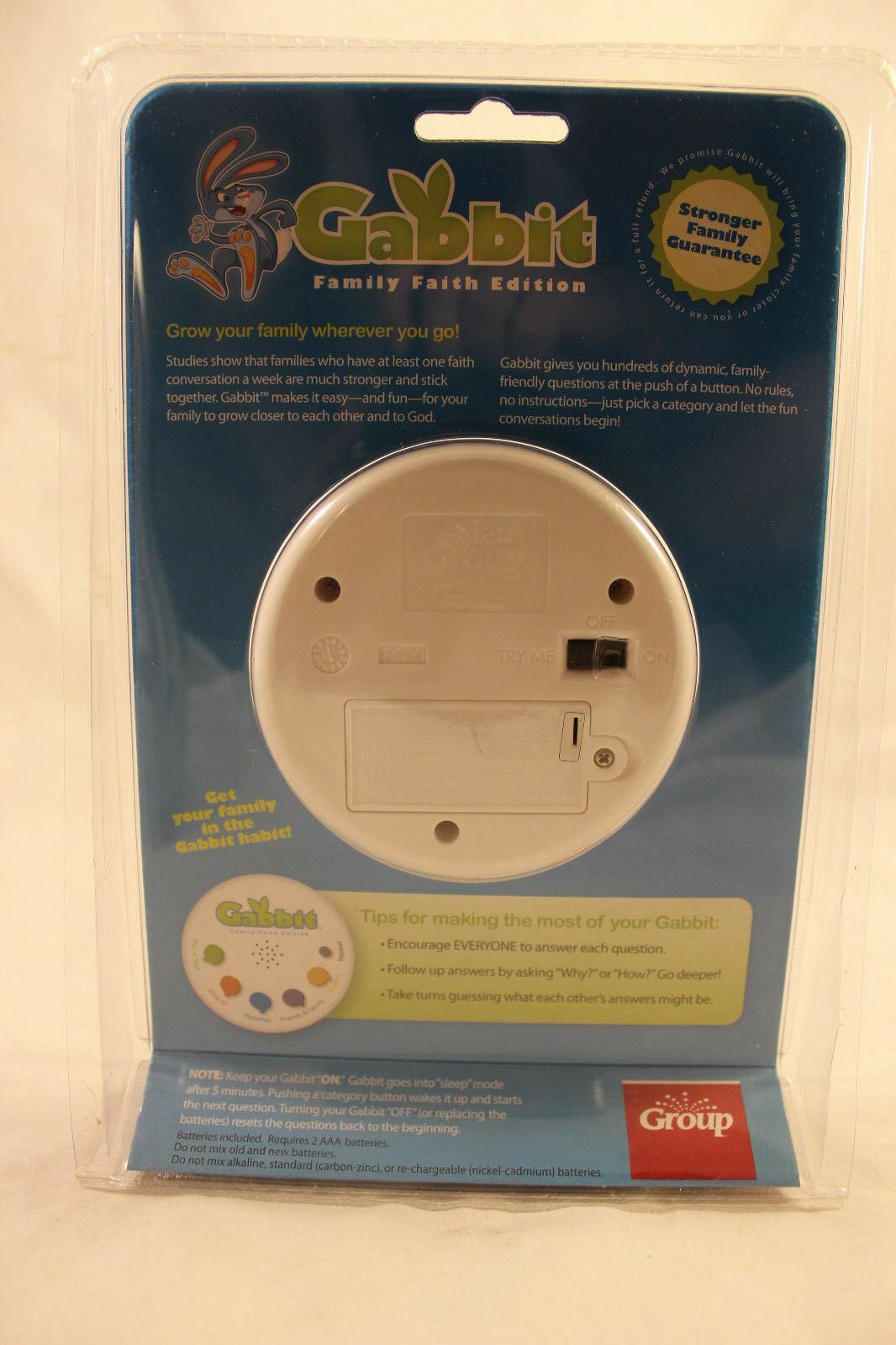 Gabbit: Family Faith Edition Preloaded Digital Audio Player Christian ...