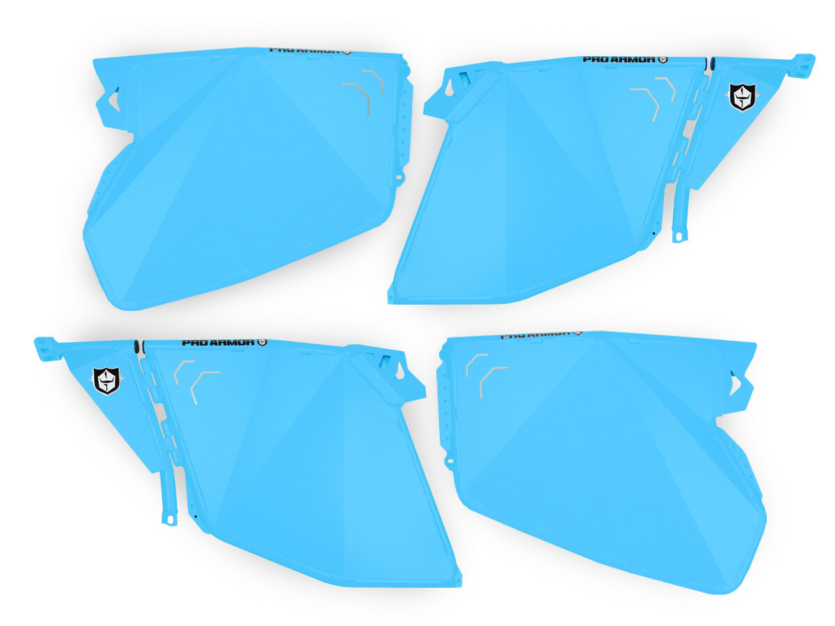 Pro Armor Stealth Doors Black Polaris RZR XP 4 XP4 1000 / Turbo | eBay