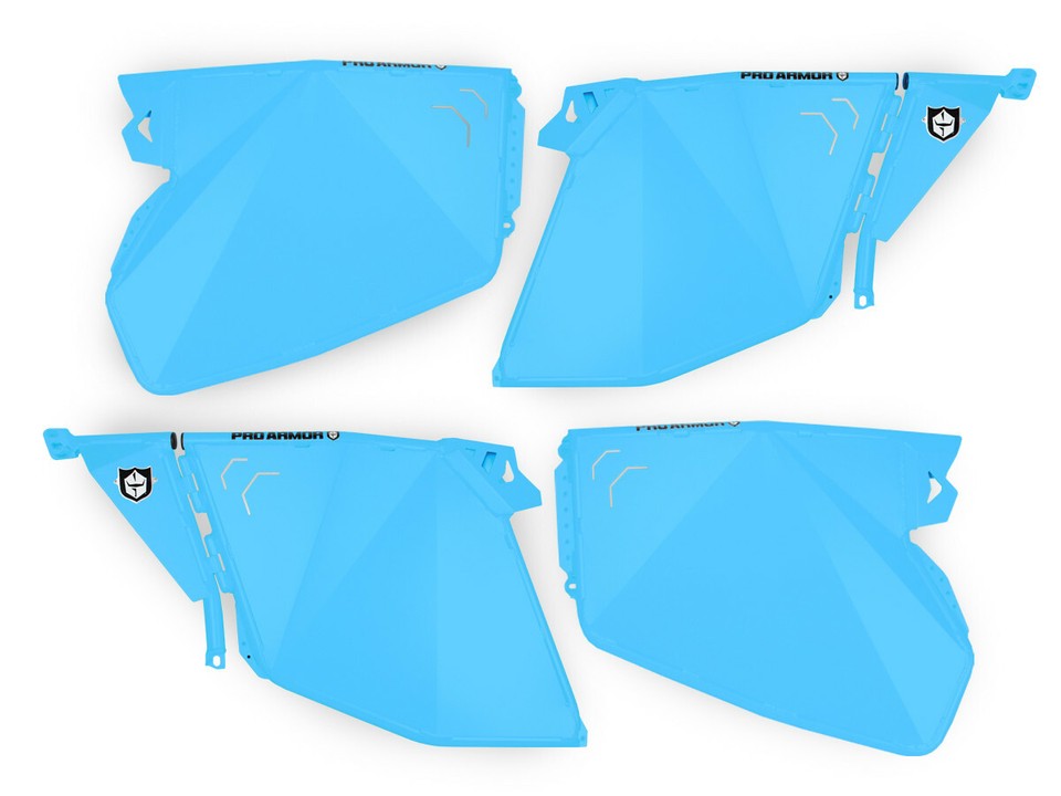 Pro Armor Stealth Doors Black Polaris RZR XP 4 XP4 1000 / Turbo | eBay