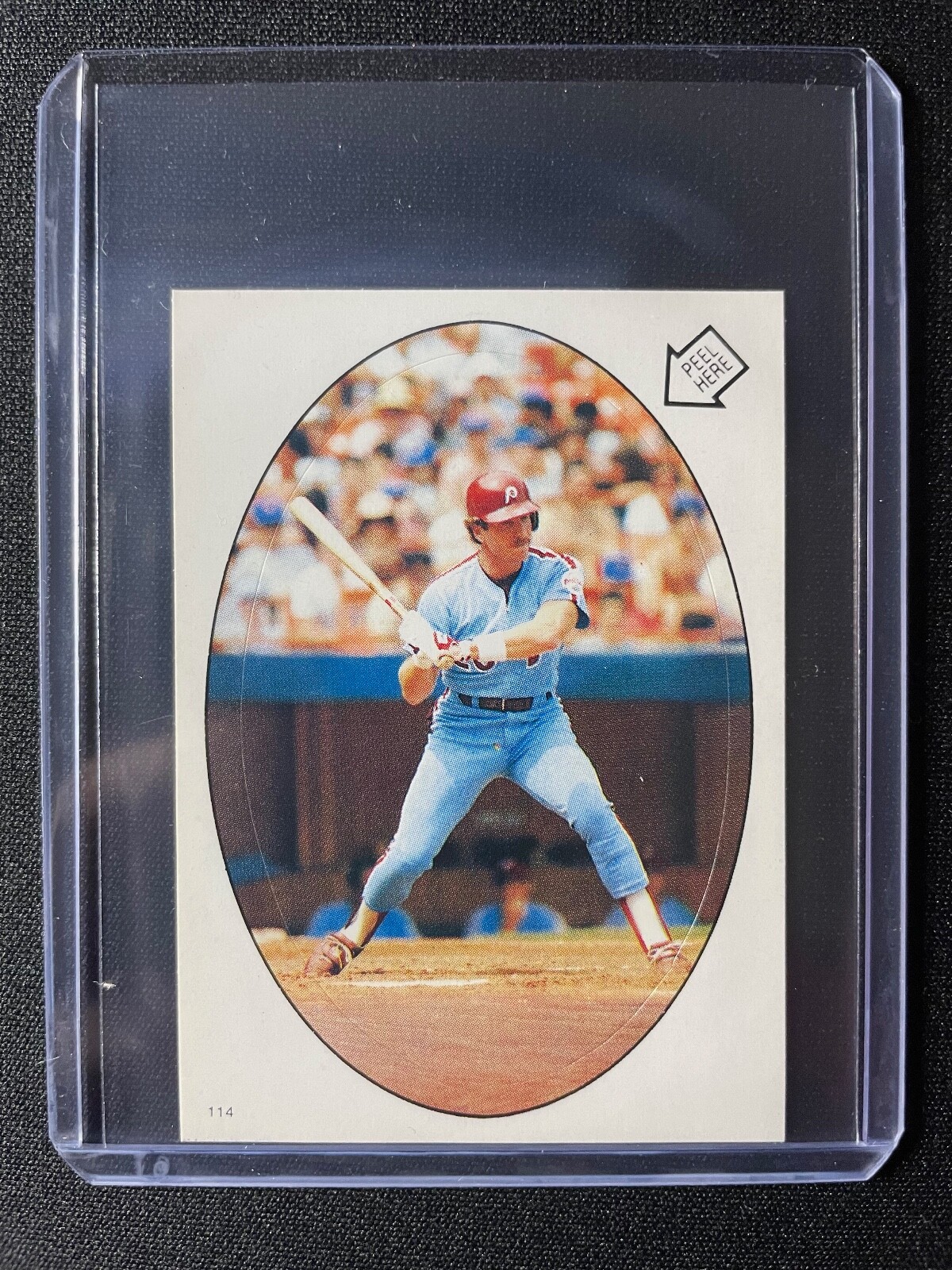 1986 Topps Album Stickers Mike Schmidt #114 Phillies!!! | eBay