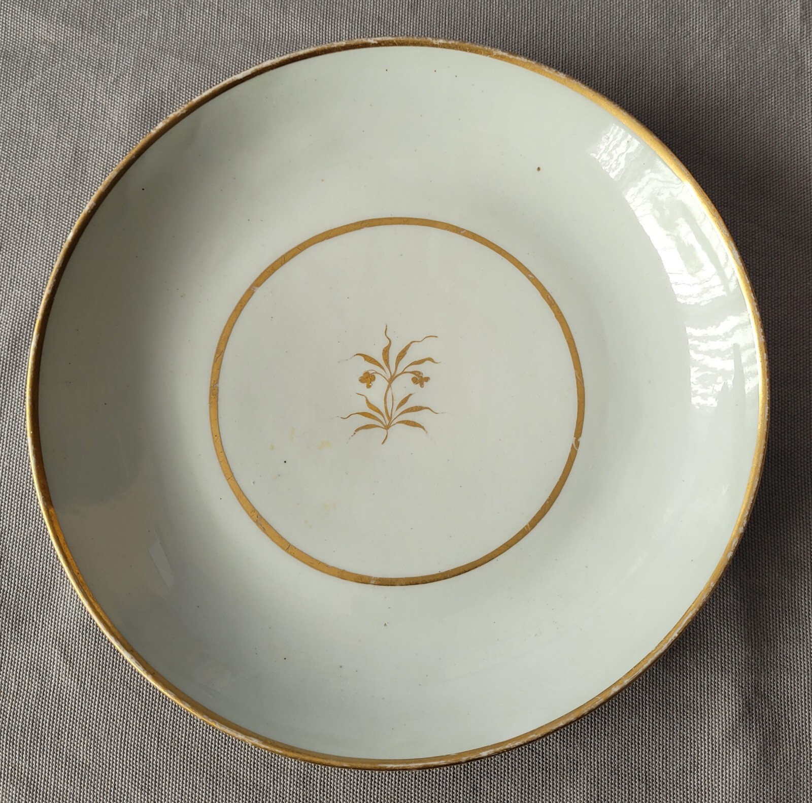 NEW HALL PATTERN 177 LARGE SAUCER DISH 2 C1790-95 PAT PRELLER ...
