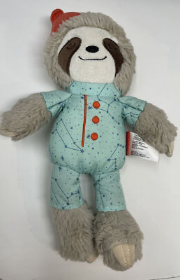 Infantino Gray 11” Sloth Lovey Plush CONSTELLATION Stars Space PJs Red ...