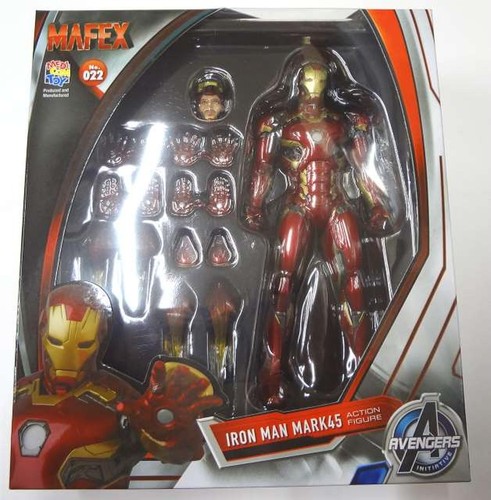 MEDI COM TOY Avengers Age of Ultron MAFEX IRON MAN MARK45 No.022 H ...