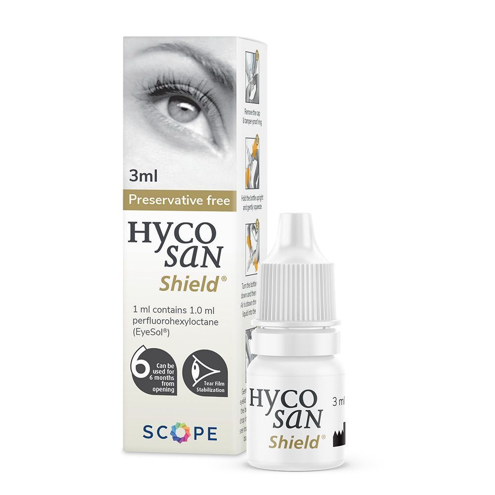 4X Hycosan Shield eye drops - Preservative - - 3ml for sale online | eBay