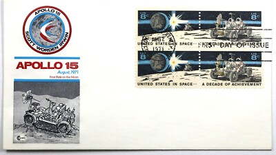 3 Space Covers honoring the flights of Apollo 15, 16, 17 - a bit of ...