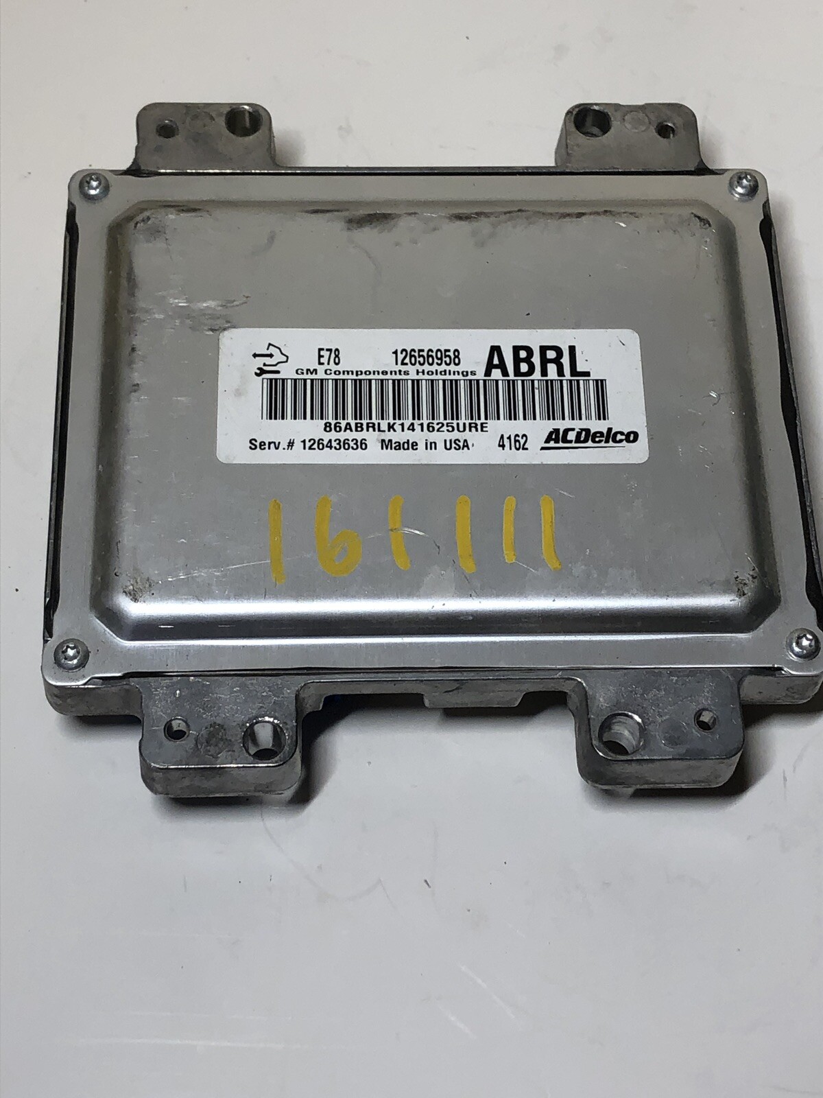 2016-2011 Chevy Cruze Engine Control Module, ECM, 12643636, 12656958 ...