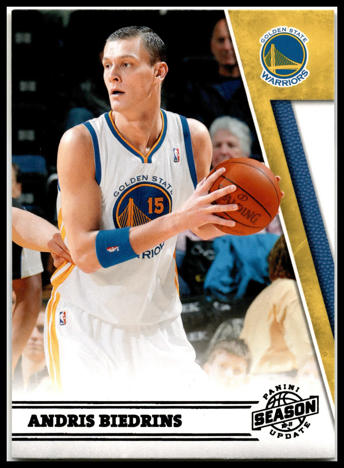 Andris Biedrins #161 2010-11 Panini Season Update Warriors B0102A ...