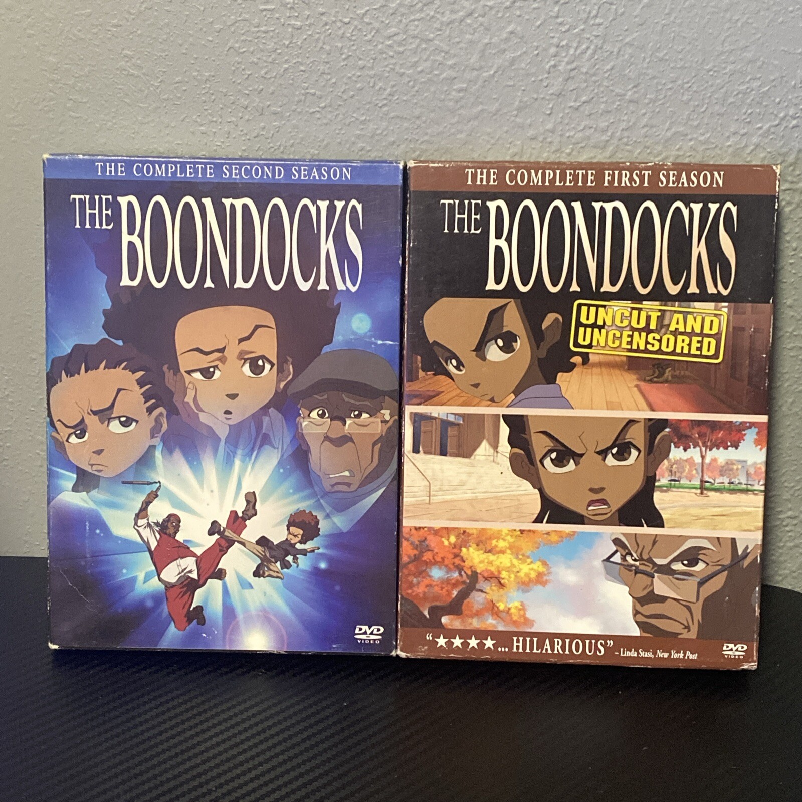 The Boondocks Complete First & Second Season DVD uncut and uncensored ...