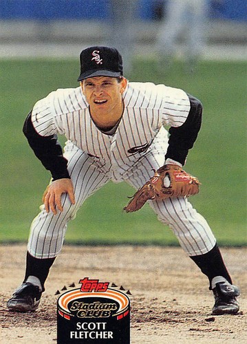 Scott Fletcher 1992 Stadium Club 116 Chicago White Sox Baseball Card | eBay