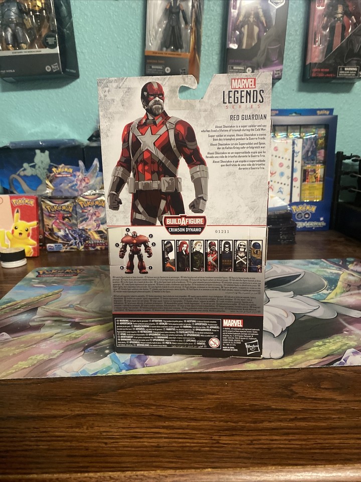 Hasbro Legends Series: Black Widow - Red Guardian Action Figure Crimson ...