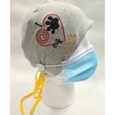 Stretch Scrub cap Nurse Surgical cap Surgery hat Stretch jersey head ...