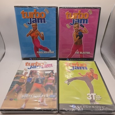 TURBO JAM LOT / 4 DVDs Beach body NEW | eBay