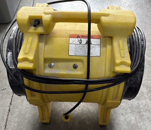 Dri-eaz Vortex 1 speed fan blower air mover model F174 works great 115v ...