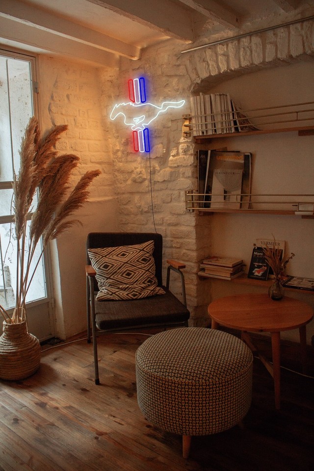 Mustang Neon Sign Car Logo Sign Neon Sign / Led NeonSign Custom Neon ...