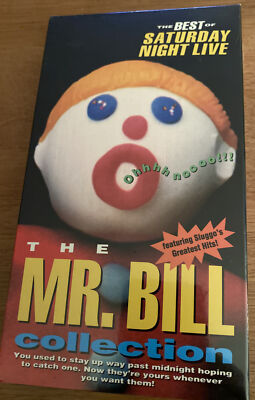 The Mr. Bill Collection Sluggo THE BEST OF SATURDAY NIGHT LIVE SNL VHS ...