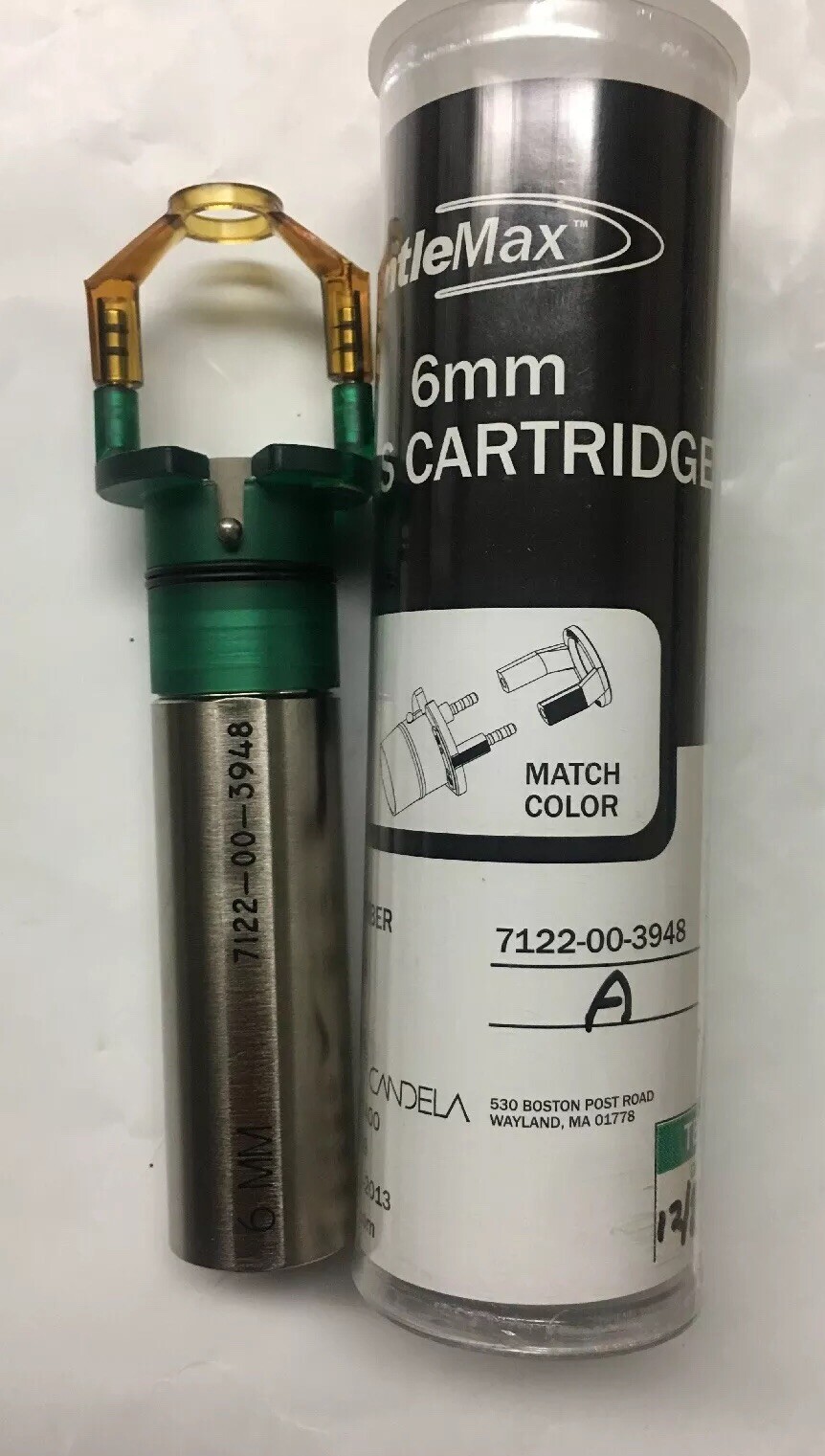 Candela GentleMax Laser Lens Cartridge 6 mm # 7122-00-3948 Excellent ...