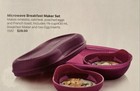 Tupperware Microwave Breakfast Maker Set-NEW- SHIPPING INCLUDED | eBay