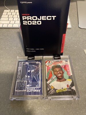 topps project 2020 Card 69 And Card 70 Card In Hand | eBay