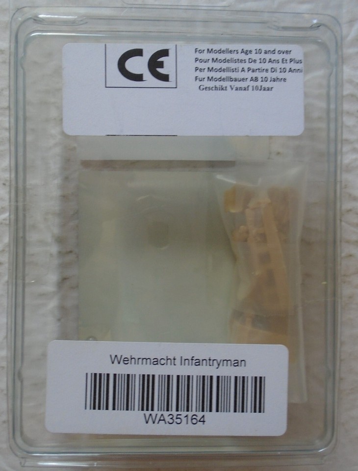 Squadron Products Wehrmacht Infantryman Model Kit 1/35th Scale #35164 ...