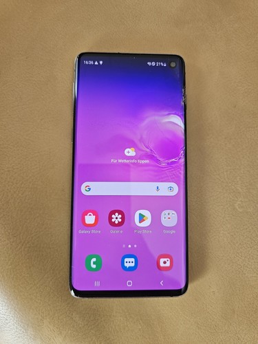 Samsung Galaxy S10 SM-G973F/DS - 128GB - Prism Black (Ohne Simlock ...