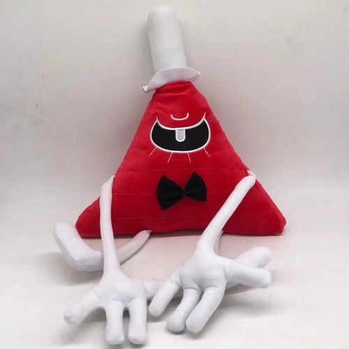28cm Red Bill Cipher Stuffed Doll Cartoon Plush Toy Gift for Kids ...