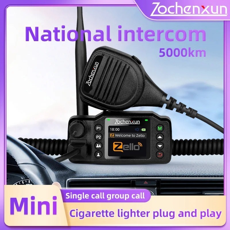 8900plus Zello Mini Mobile Radio 2G 3G 4G 5000KM Transceiver Supports ...