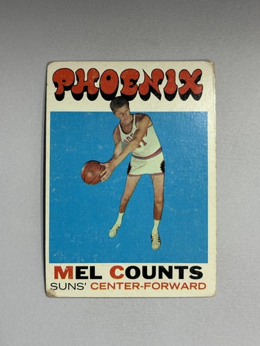 Mel Counts 1971-72 Topps Phoenix Suns #127 AS IS O498 | eBay