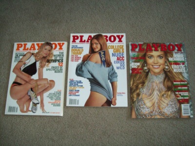 ***3 PLAYBOY 2004 DONALD TRUMP Denise Richards OLYMPICS Centerfolds MODELS Nude | eBay