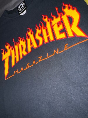Thrasher Magazine T-Shirt XL (Old San Francisco Tag) | eBay
