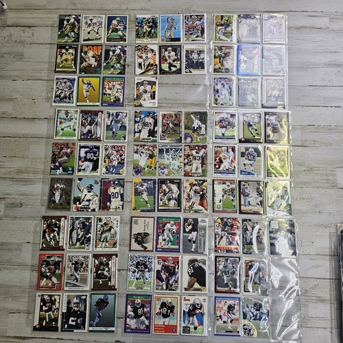 Huge High End Football Binder Collection Lot 1990s-2000s HOF Stars No ...