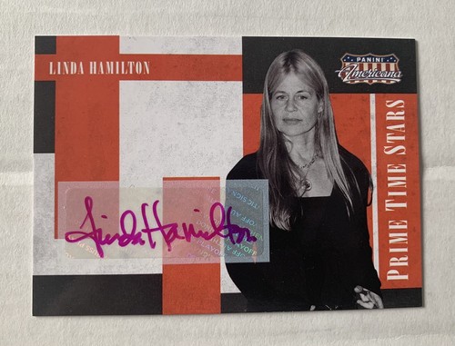 2011 Panini Americana Linda Hamilton Autograph #/99 | eBay