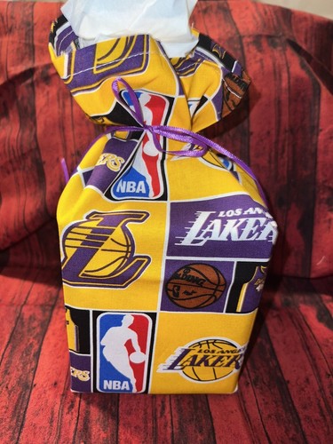 Los Angeles Lakers, NBA, Handmade, Tissue box Covers, Set Of 6, LeBron ...