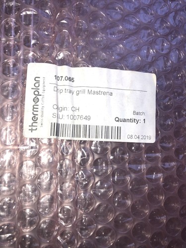 Thermoplan Drip Tray Grill New 107.065 Mastrena Starbucks Expresso ...