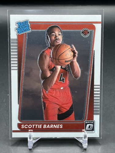 2021-22 Donruss Optic Scottie Barnes Rated Rookie Card RC Toronto ...