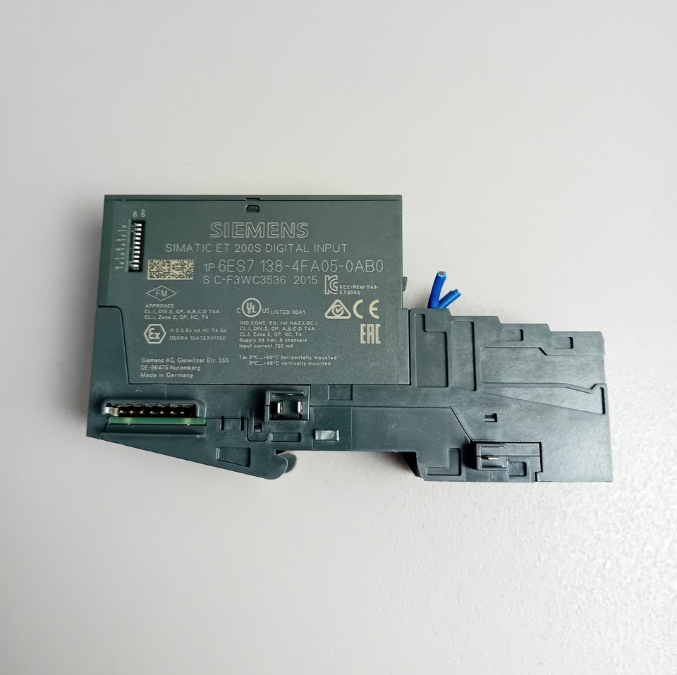 Siemens 6ES7 138-4FA05-0AB0 / 6ES7138-4FA05-0AB0 inkl Sockel | eBay