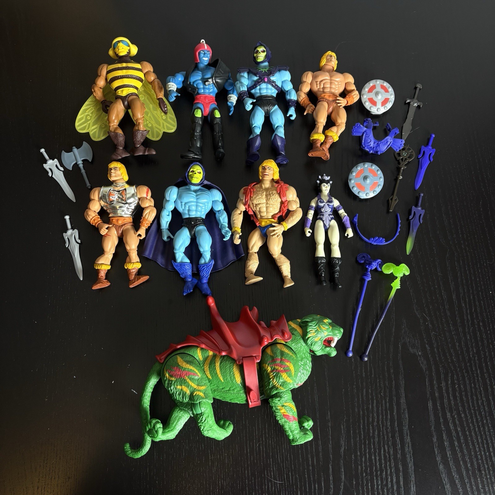 Mattel He-Man MASTERS OF THE UNIVERSE Retro Action Figures Lot Modern ...