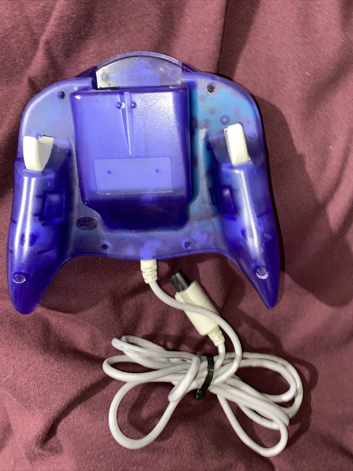 Pelican Accessories Dream Shock Dreamcast Controller Blue Tested A94 | eBay