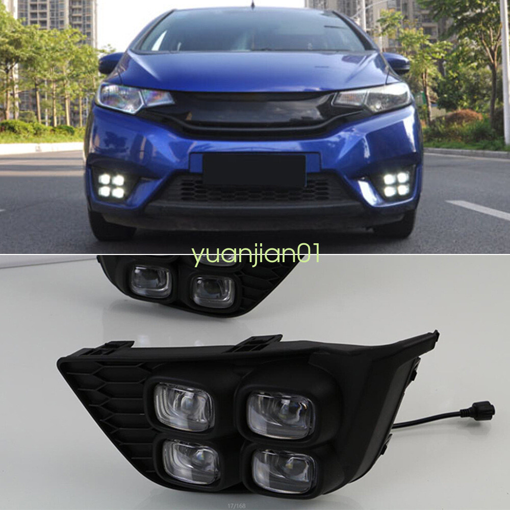 Led DRL 2014-2017 Front Fog Lamp Day Running Light Turn Signal For ...