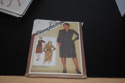 Simplicity Sewing Pattern 9781 for misses pullover shirtdress size 14 ...