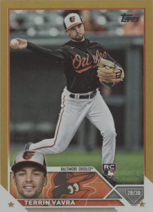 2023 Topps Series 2 - Terrin Vavra #524 Gold Foil (RC) for sale online ...