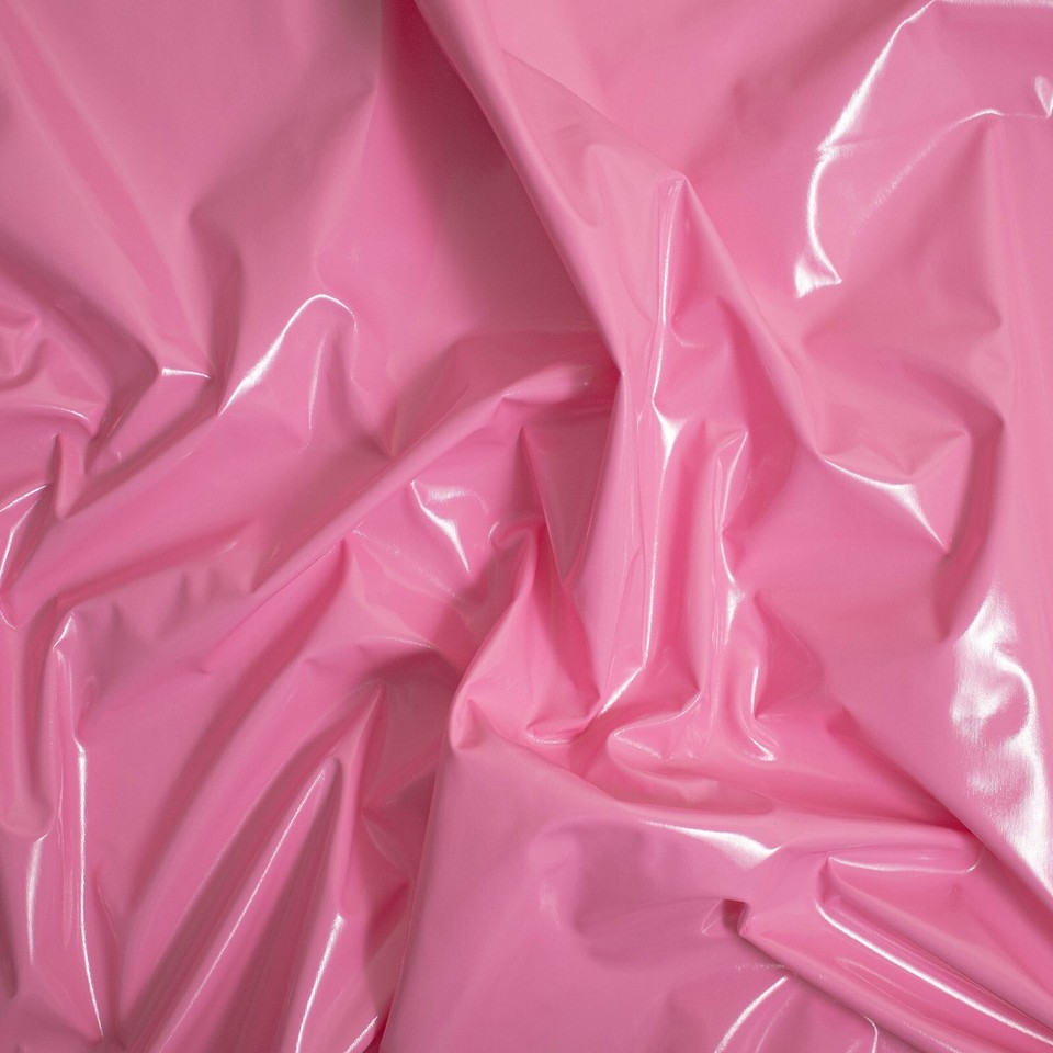 PVC Shiny Stretch Fabric - 1 Way Natural Stretch - PU Coated - width ...