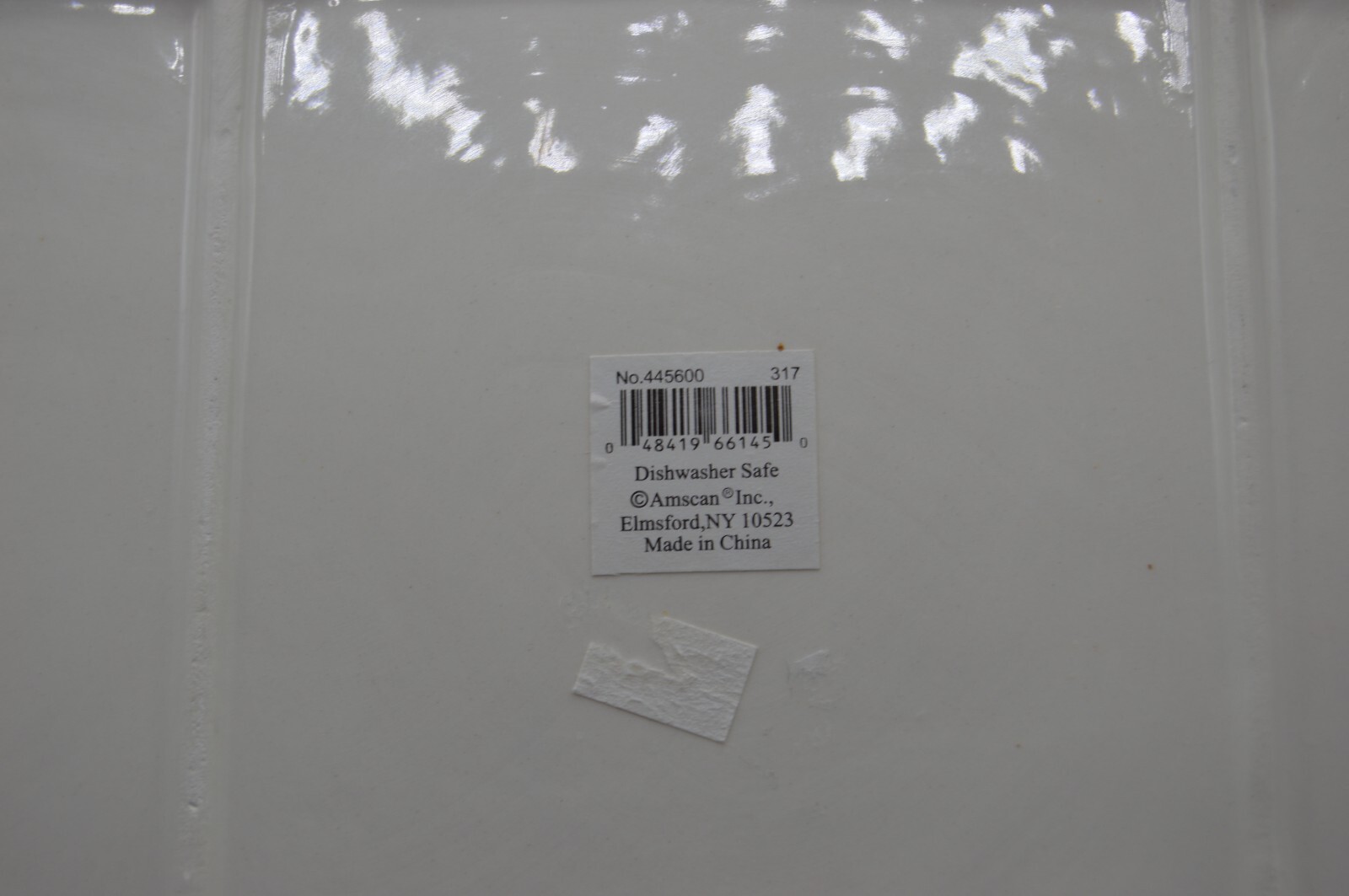 Amscan Ceramic Handled Cheese Tray New with Label | eBay