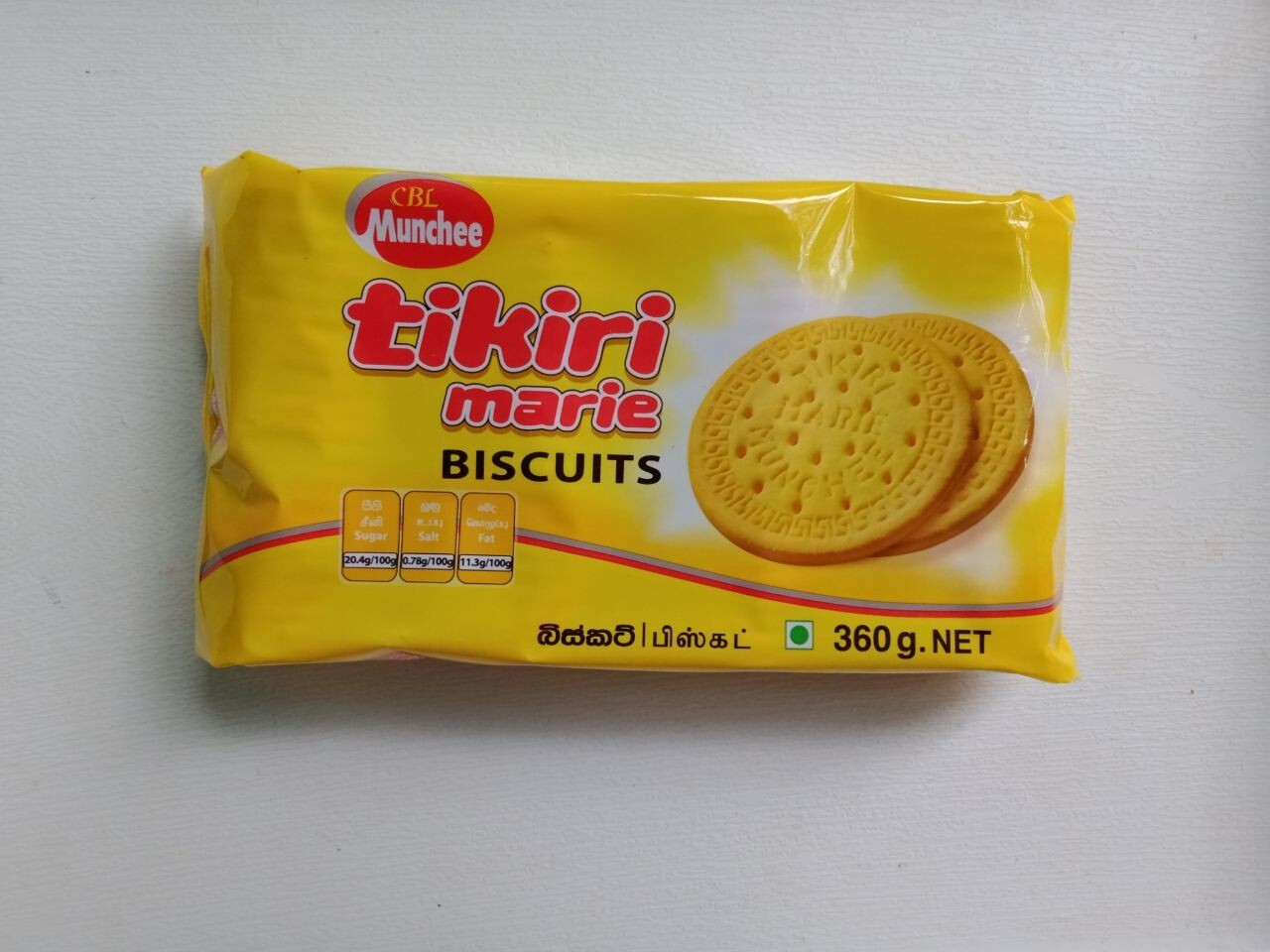 Munchee Tikiri Marie Biscuit Real Quality Taste Tea Cookies From Sri ...