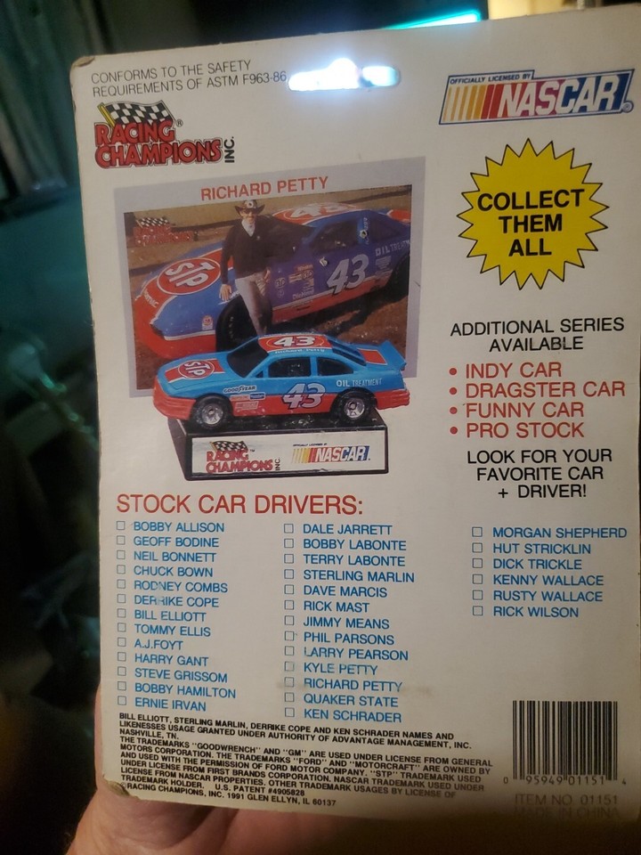 Stockcar NASCAR Jay Fogleman #5 Racing Champions Car with Card Unopened ...