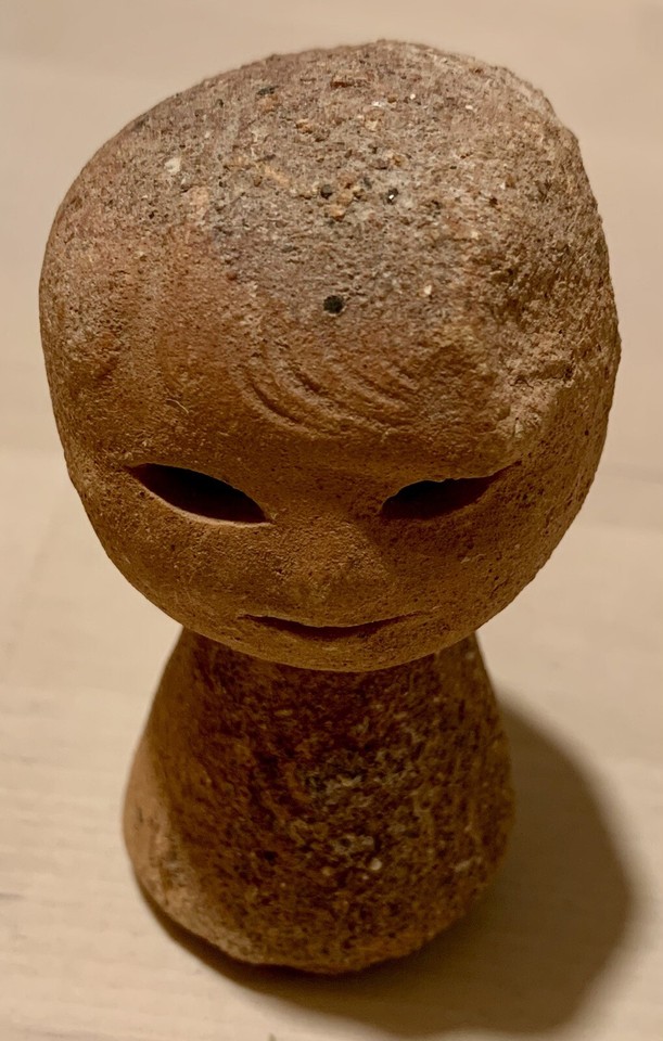 ANTIQUE JAPAN DOGU JOMON EARTHEN HANIWA CLAY TERRACOTTA ART POTTERY ...