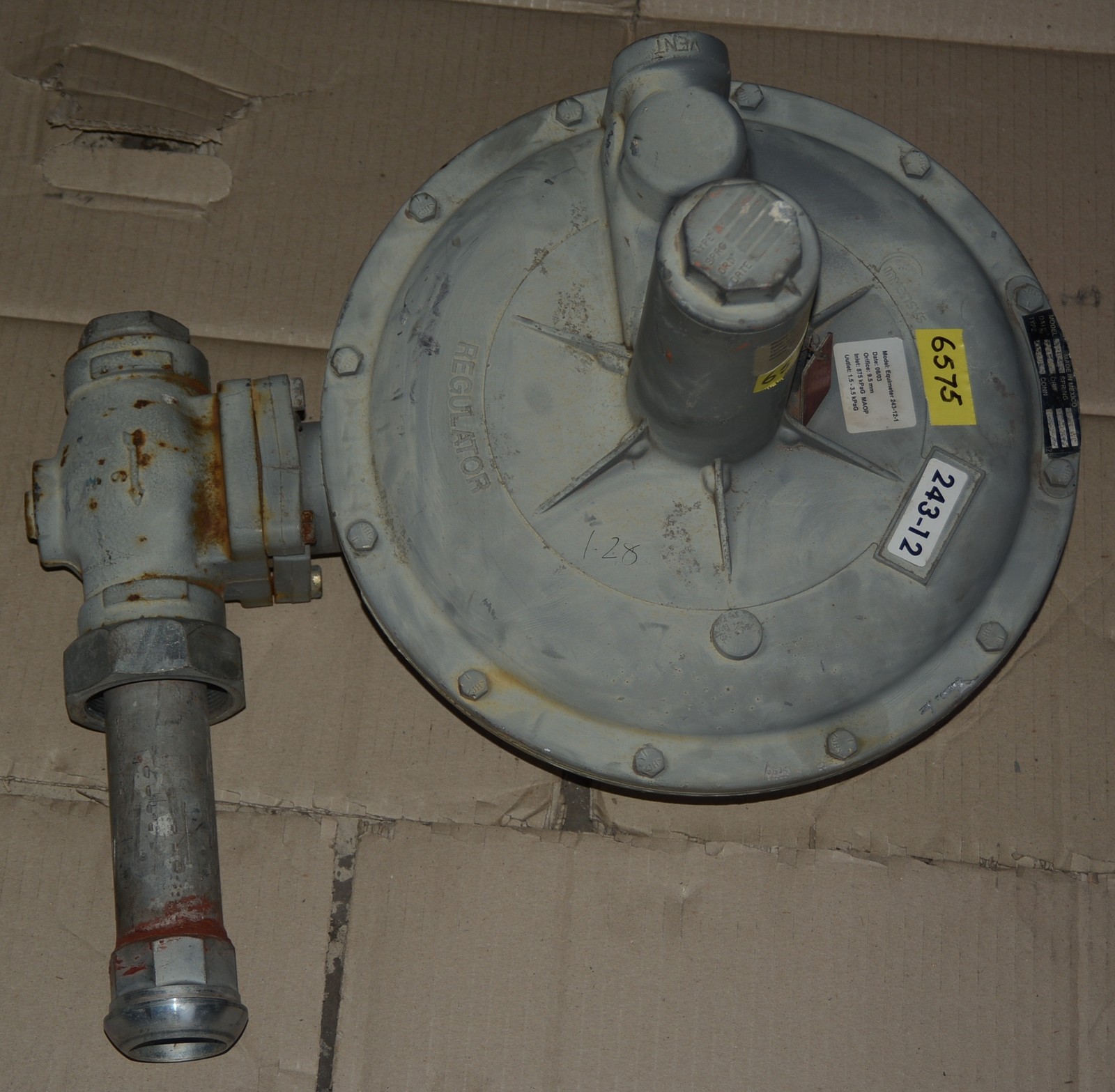 INVENSYS BRA Equimeter 243-12-1 2" BSP Gas regulator Pressure reduction ...