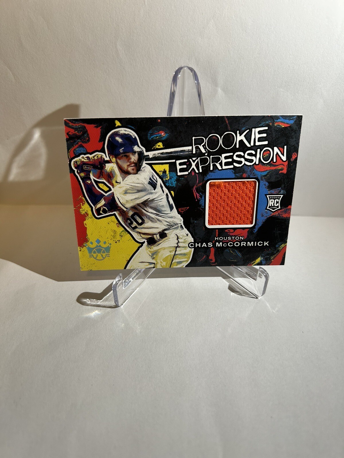 2022 Panini Diamond Kings Chas McCormick RC Rookie Expression Jersey ...