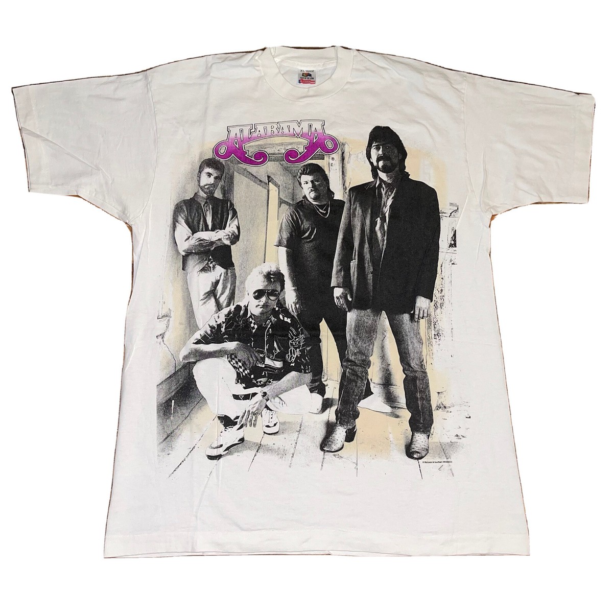 Vintage Alabama Concert T Shirts Vintage Alabama Band T Gem