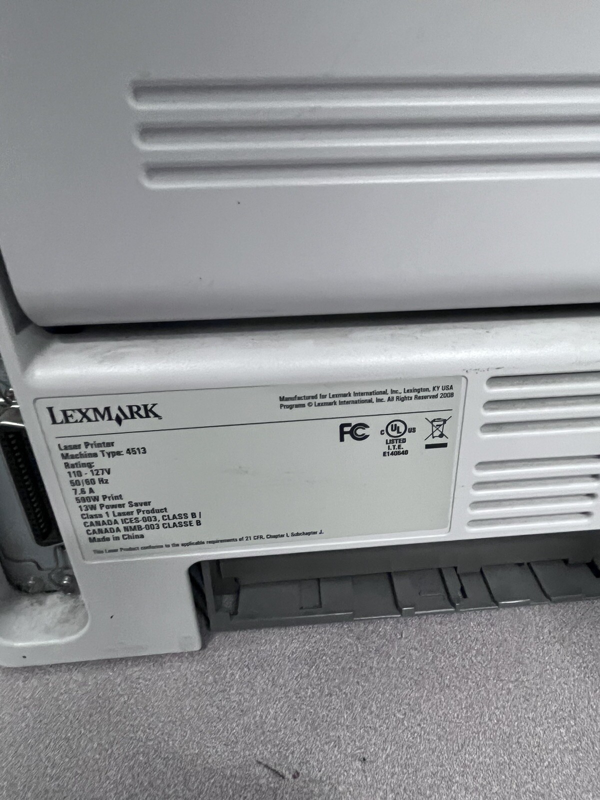 Lexmark E460dn Workgroup Laser Printer for sale online | eBay